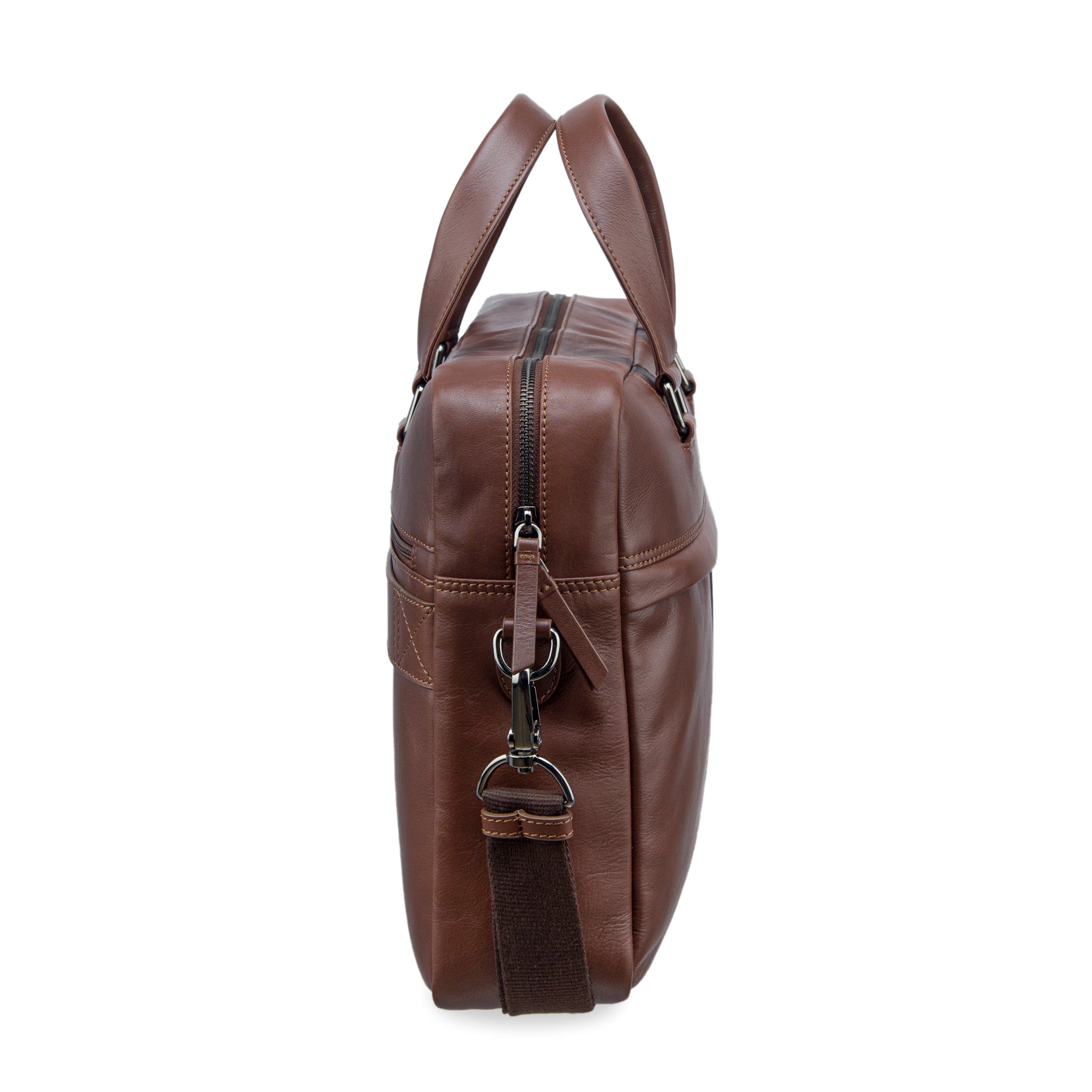 Alpha Laptop Bag - Chestnut Brown – Mai Soli