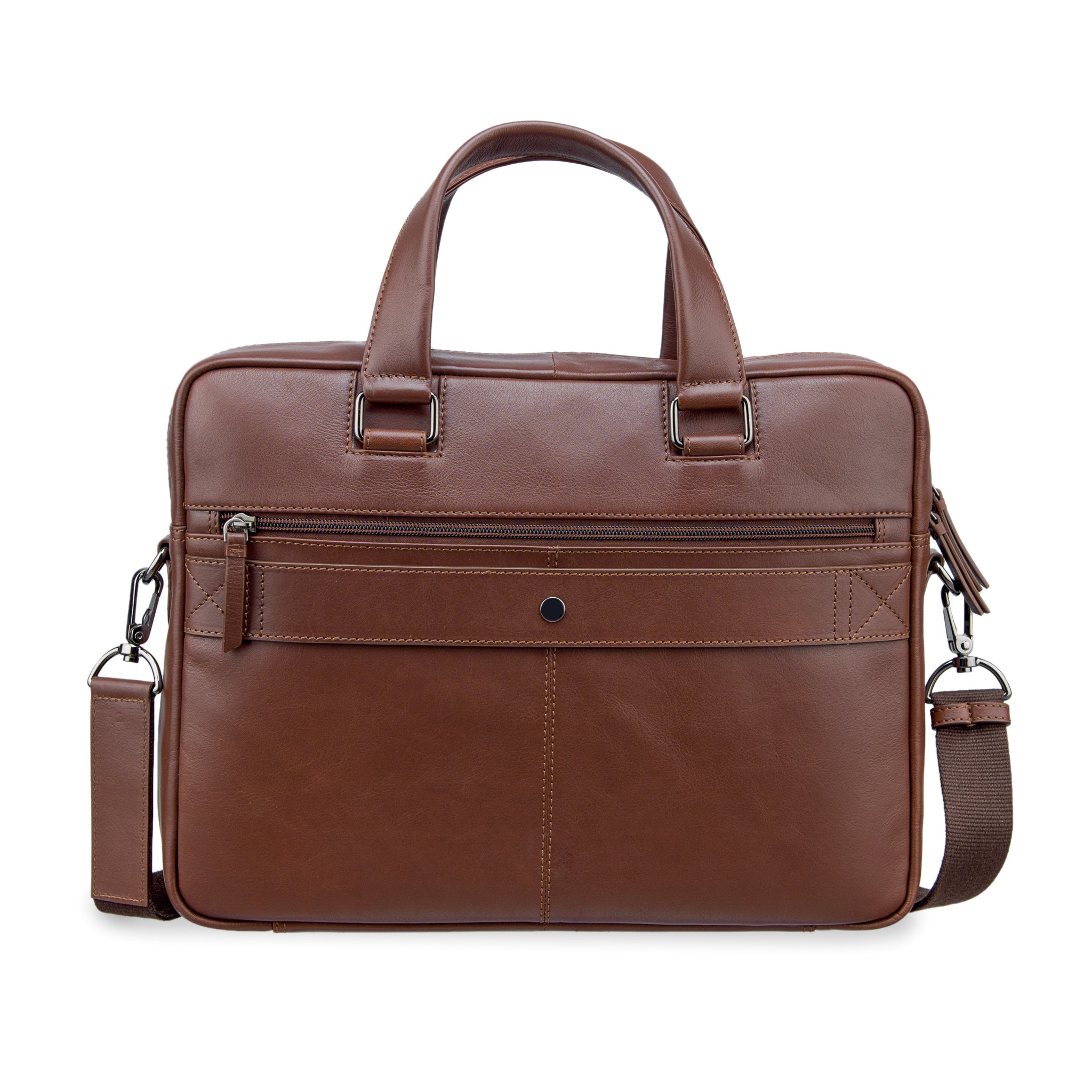 Alpha Laptop Bag - Chestnut Brown – Mai Soli