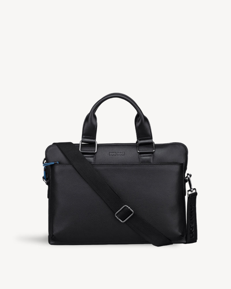 Cooper Slim Laptop Bag - Black – Mai Soli