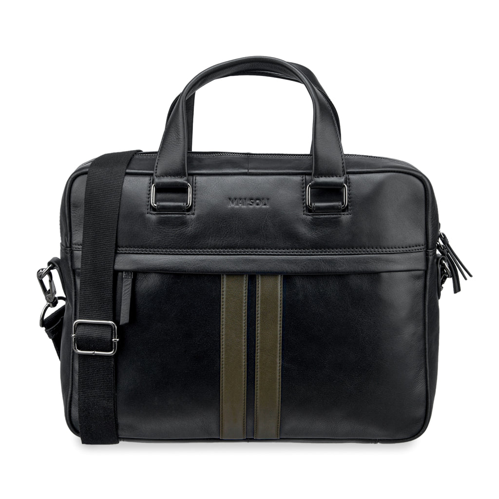 Alpha Laptop Bag - Black – Mai Soli