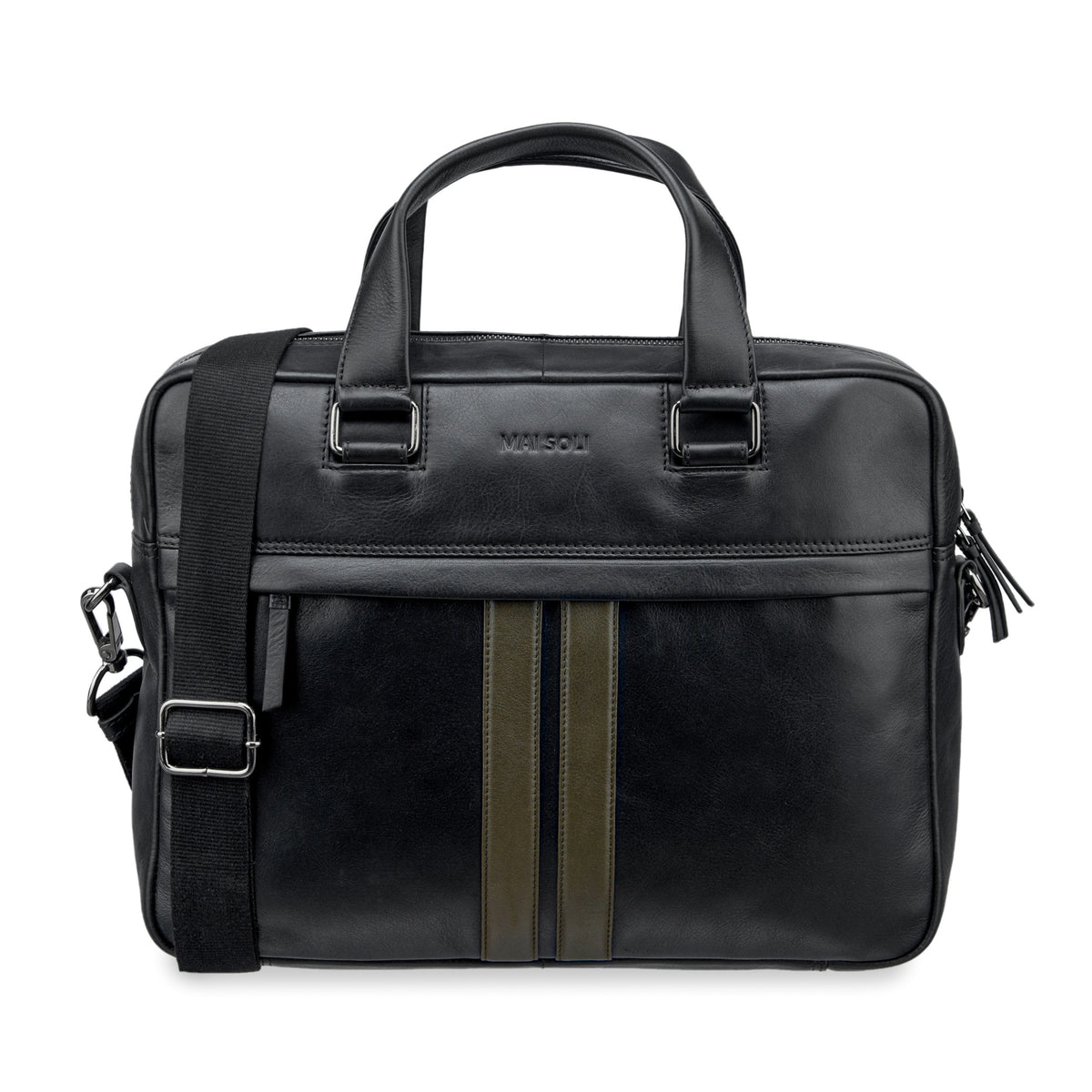 Alpha Laptop Bag - Black – Mai Soli